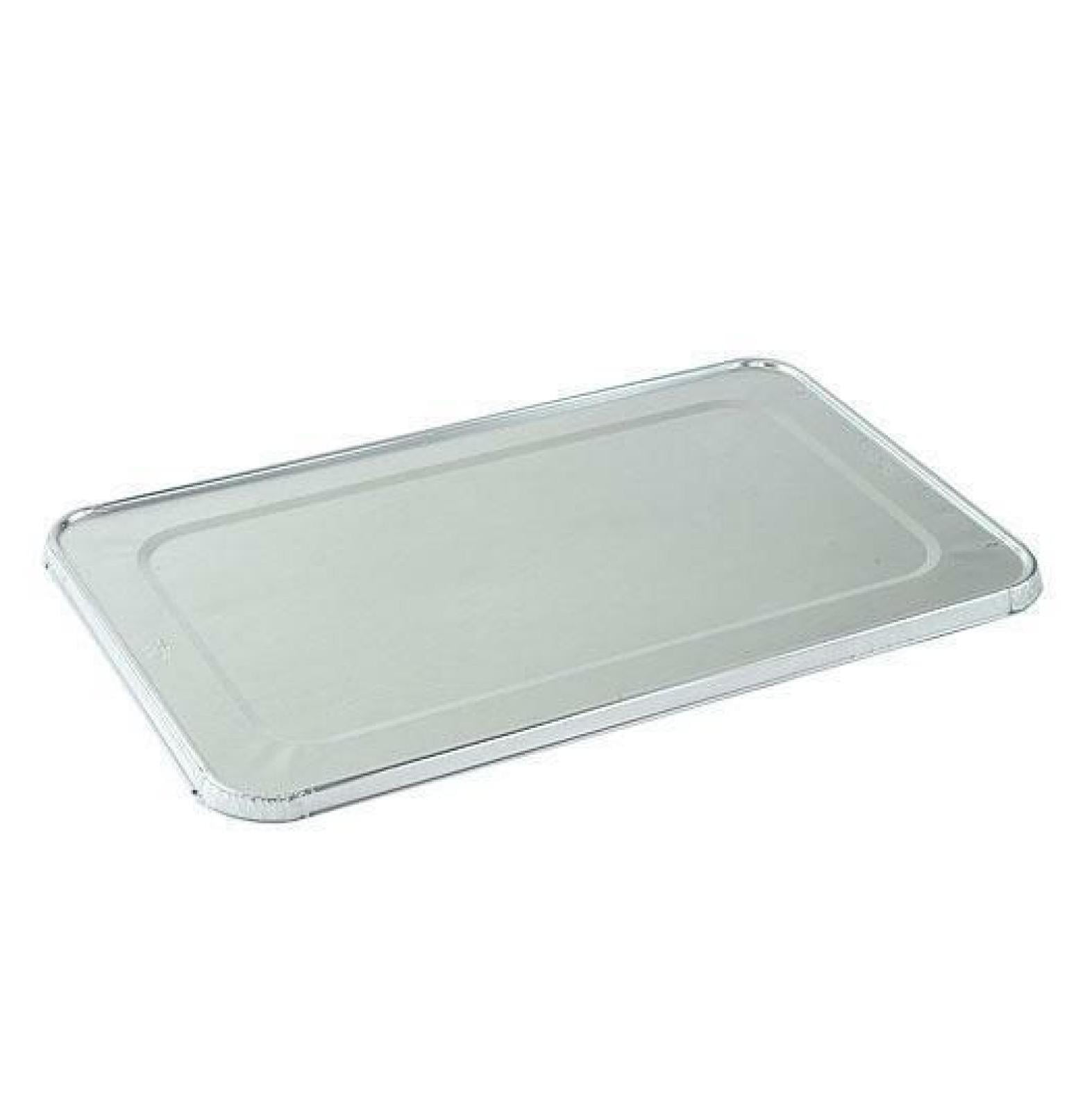 Full Size Deep Aluminum Pan with Aluminum Lid Disposable Trays Steam ...