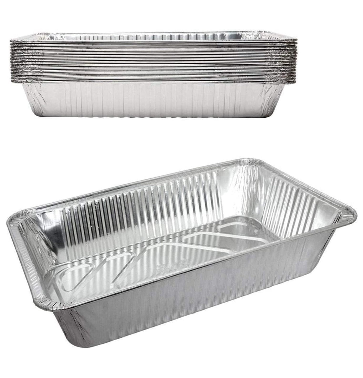 Full Size Deep Aluminum Roasting & Steam Table Pans - Deep Pan for ...