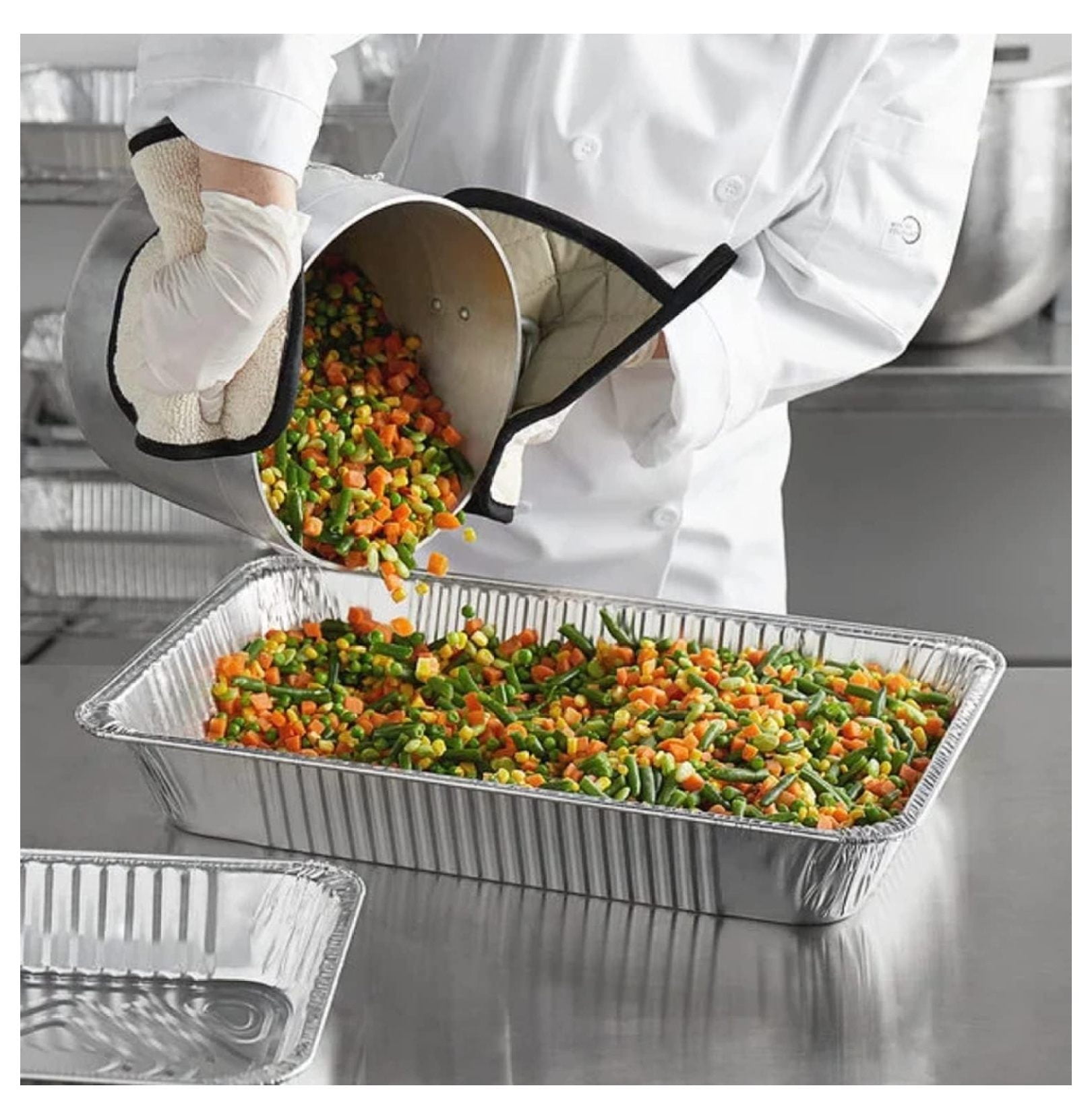 Full Size Deep Aluminum Roasting & Steam Table Pans - Deep Pan for ...