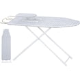Full Size Foldable Ironing Board with Iron Rest, Compact and Portable ...