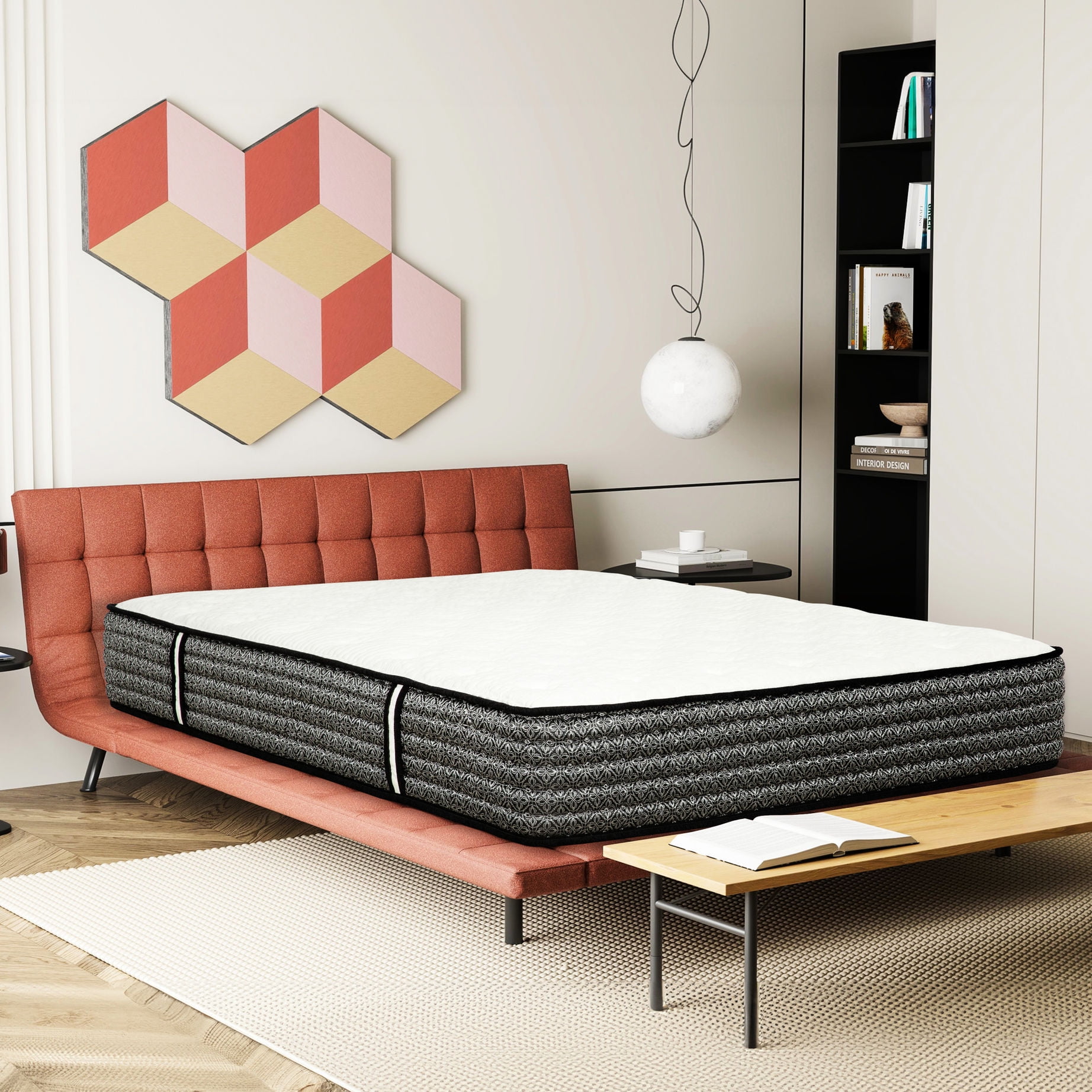 Full Size Hybrid Mattress with Adaptive Memory Foam - Refreshed Wake-up ...