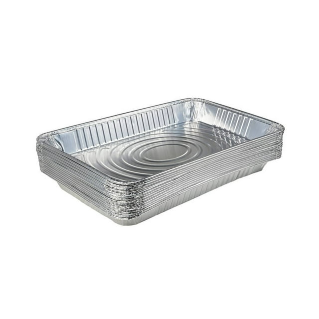 Full Size Large Aluminum Pans: FOUKUS 21x13 Deep Disposable Foil Pans ...