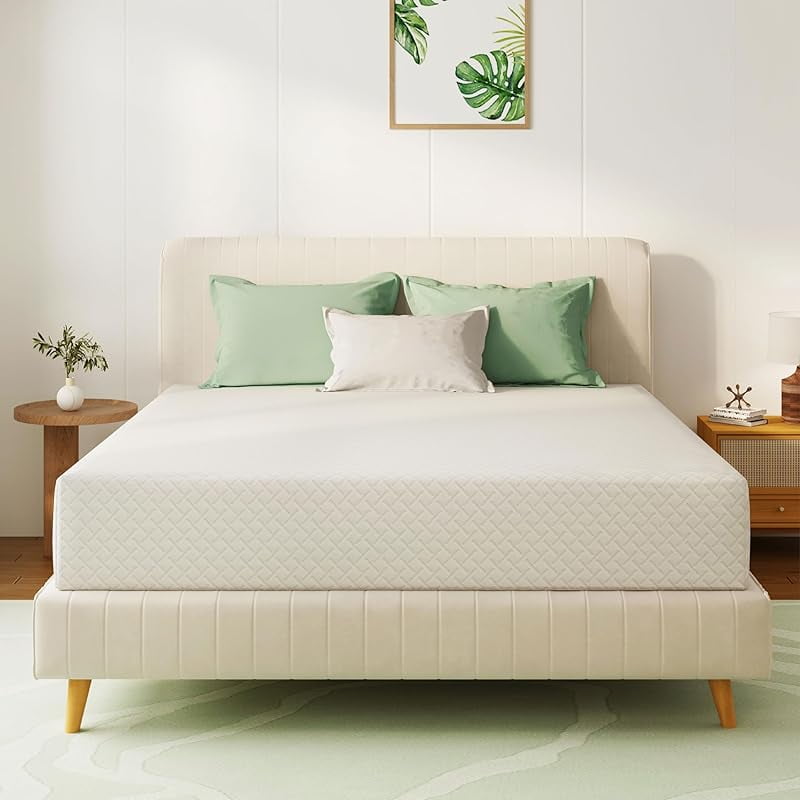 Full Size Mattress 12 Inch Green Tea Memory Foam Mattress for Cool ...