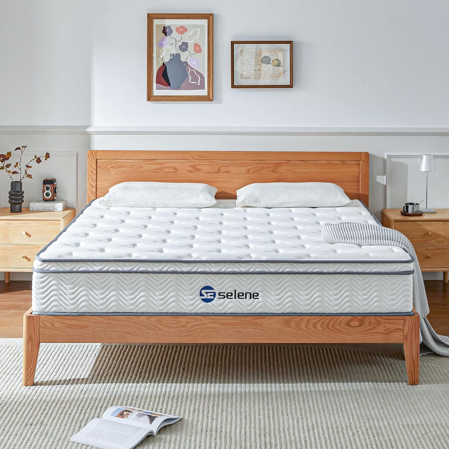 Full Size Mattress, 12 Inch Mattress Full with Pocket Spring and Memory ...