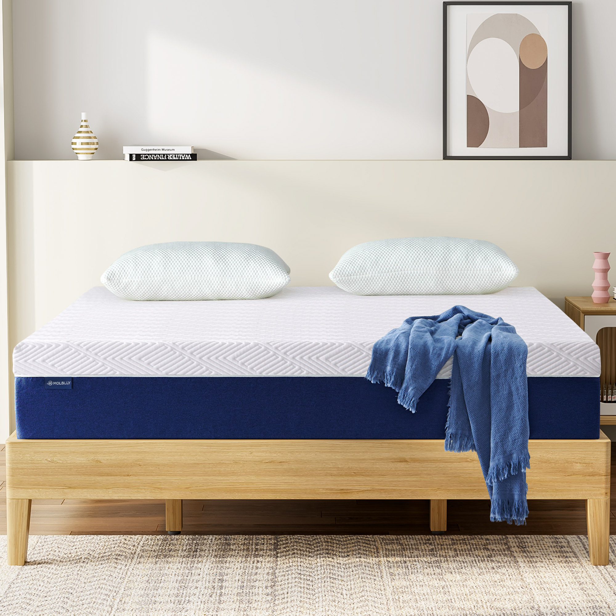 Spinal Comfort Pillowtop Full Size Mattress & Box Spring Set - Walmart.com