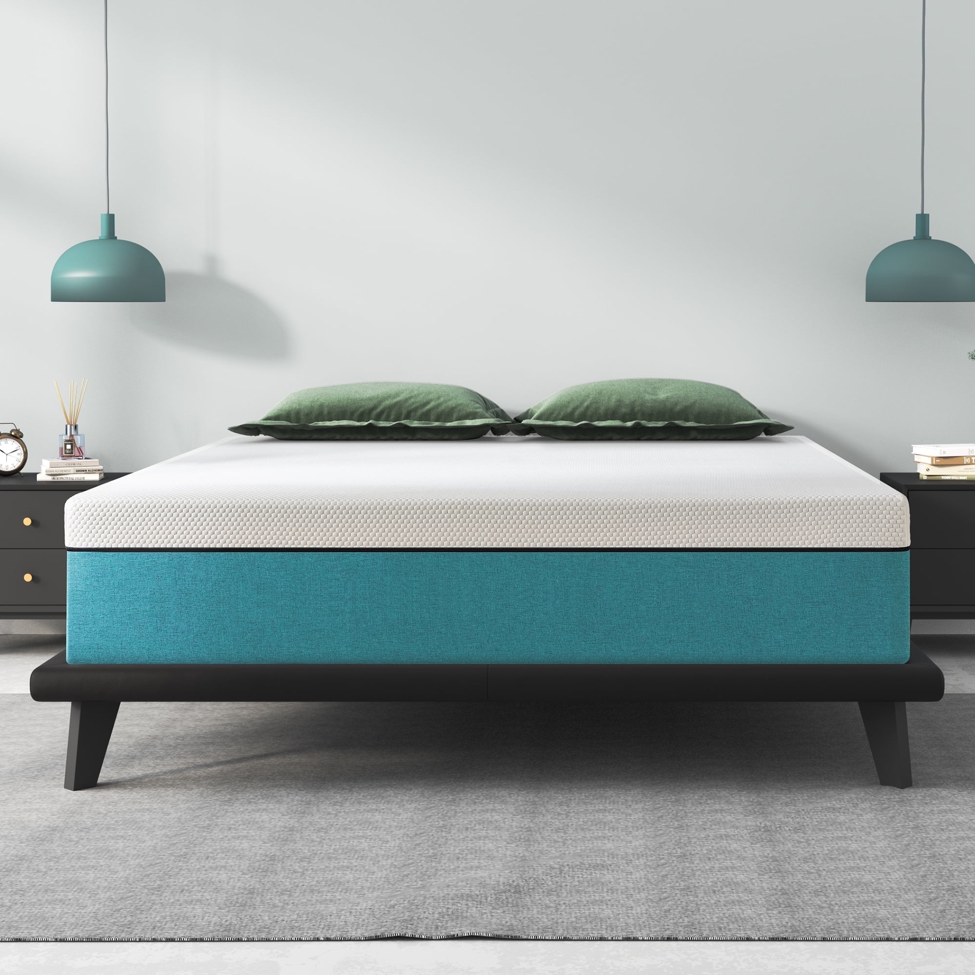 Full Size Mattress, Telino 12'' Medium Gel Memory Foam Mattress in a ...