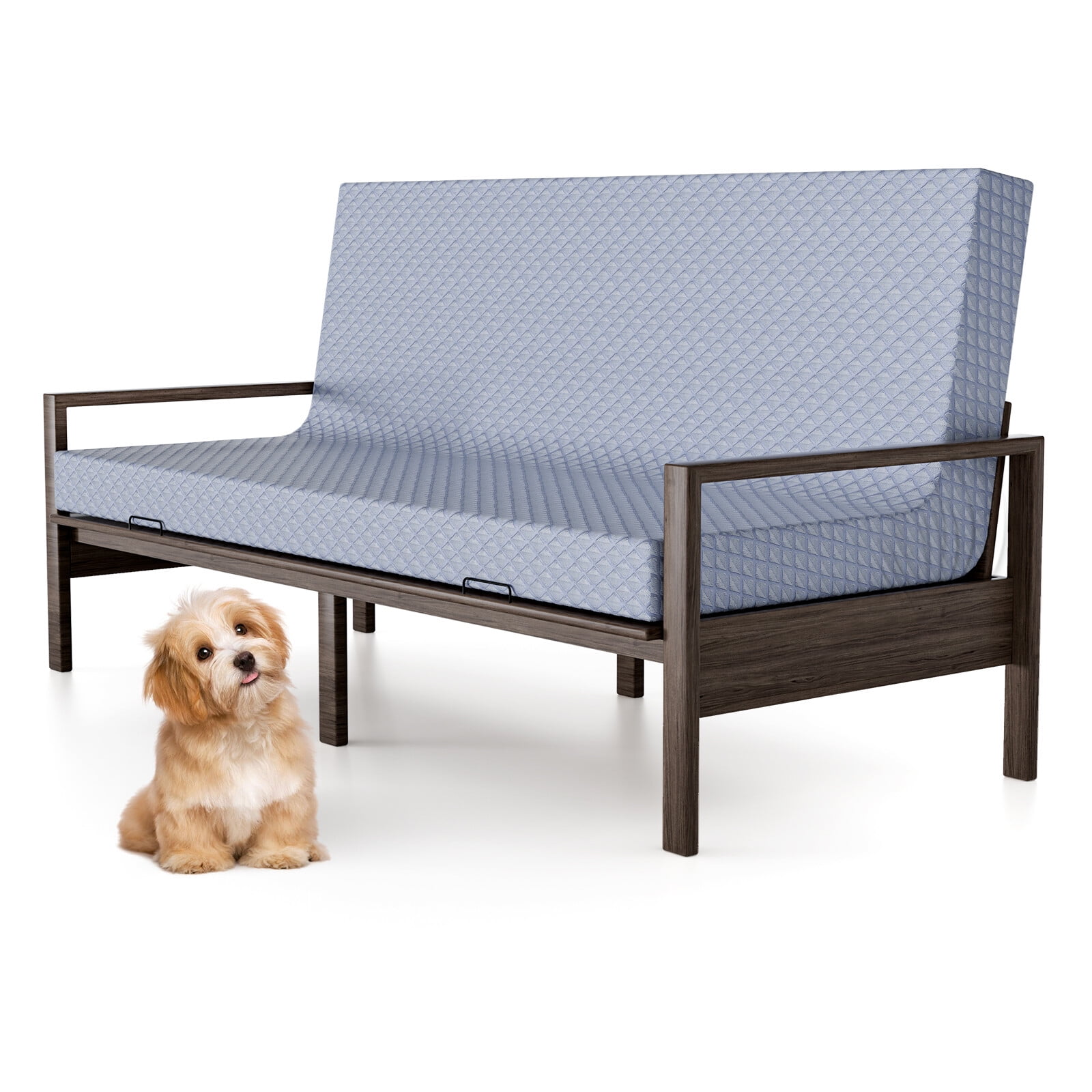 Full Size Memory Foam Futon Mattress 5" Sofa Couch Bed Mattress ...