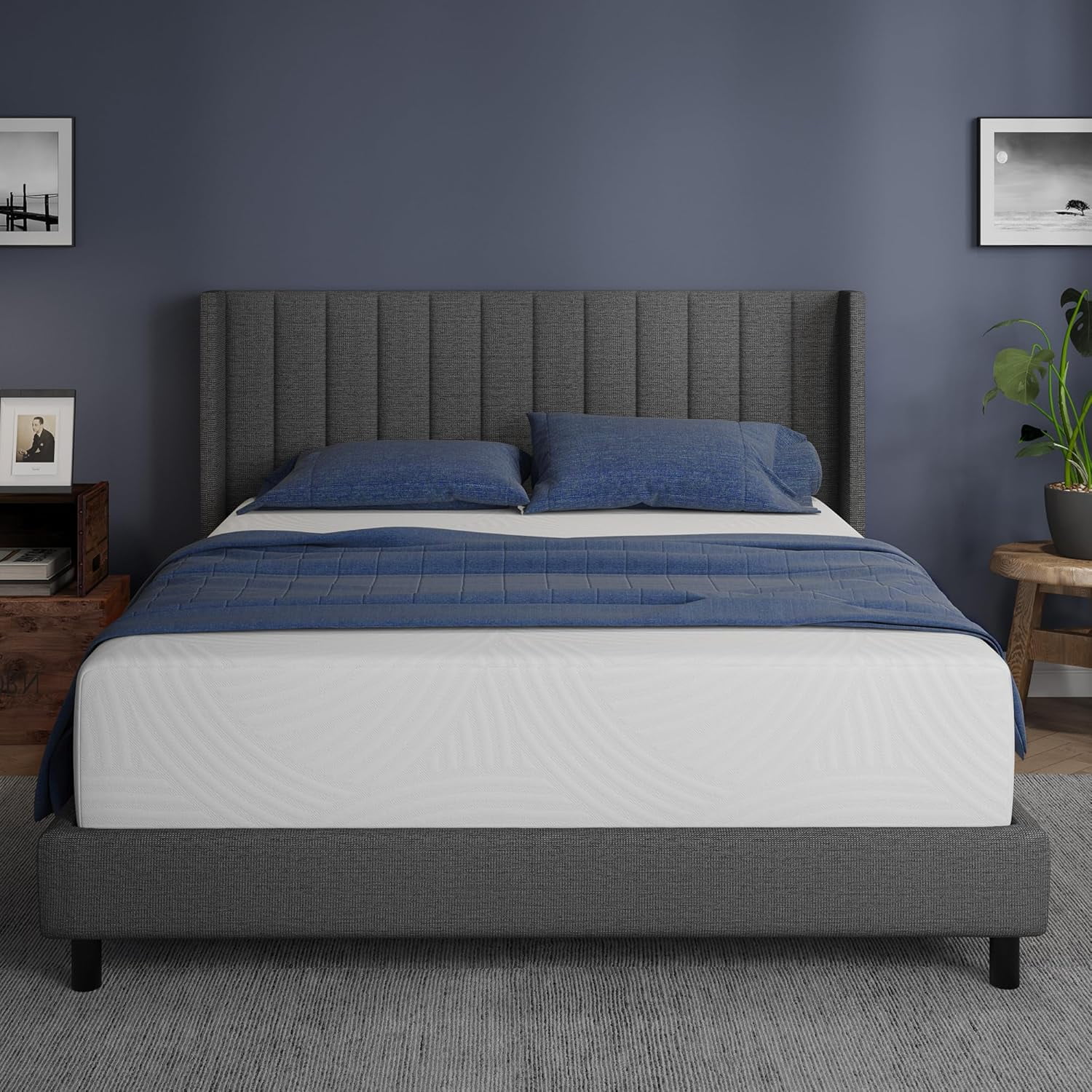 Full Size Memory Foam Mattress, 12 Inch Plush Bed in a Box for Pressure ...