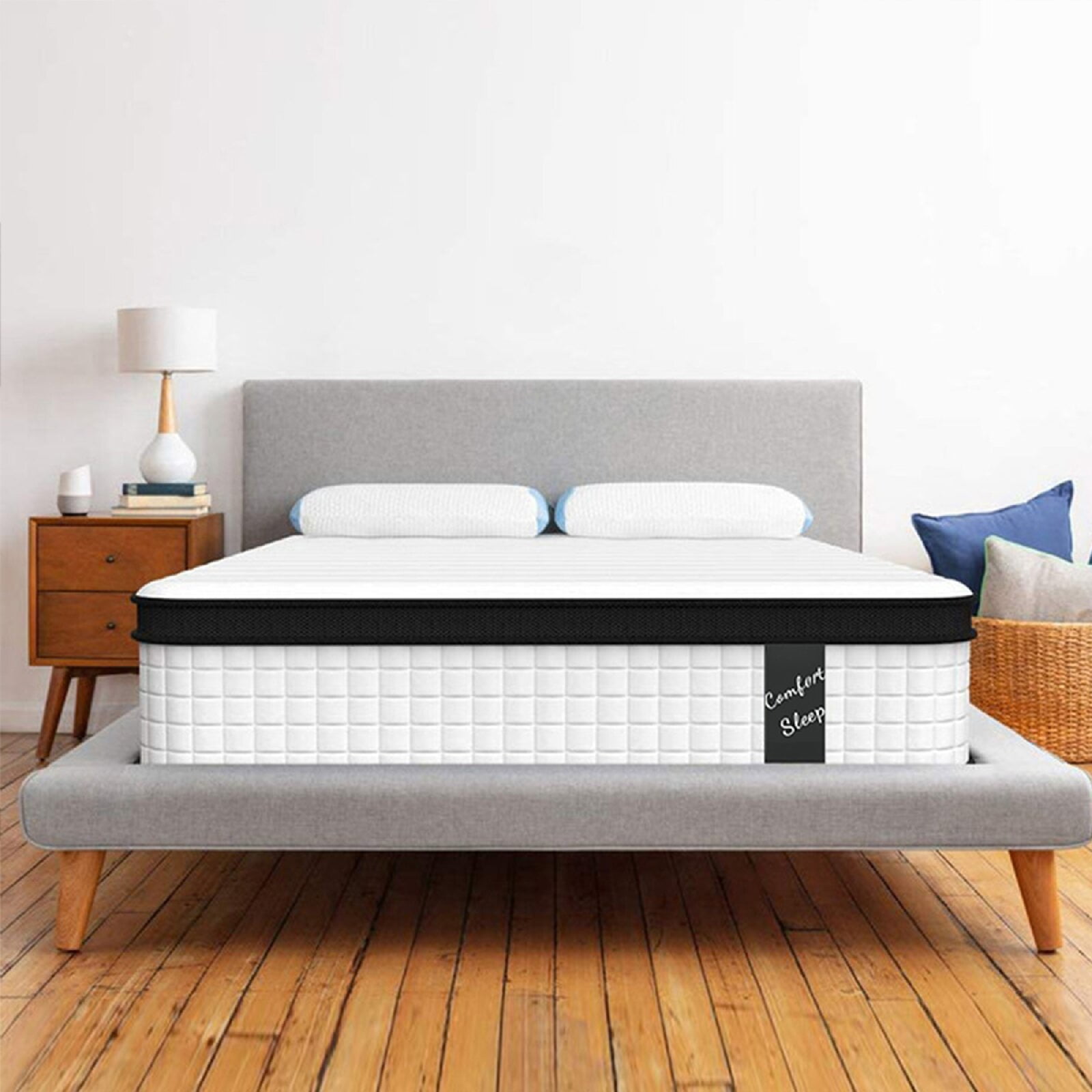 Full Size Memory Foam Mattresses, 12 Inch Medium Firm Mattress in a Box ...