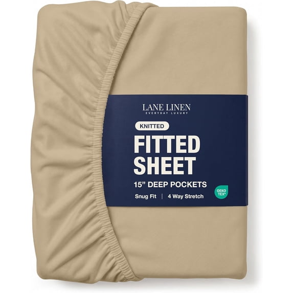 Full Size Microfiber Fitted Sheet, 15 Inch Deep Pocket All-round ...