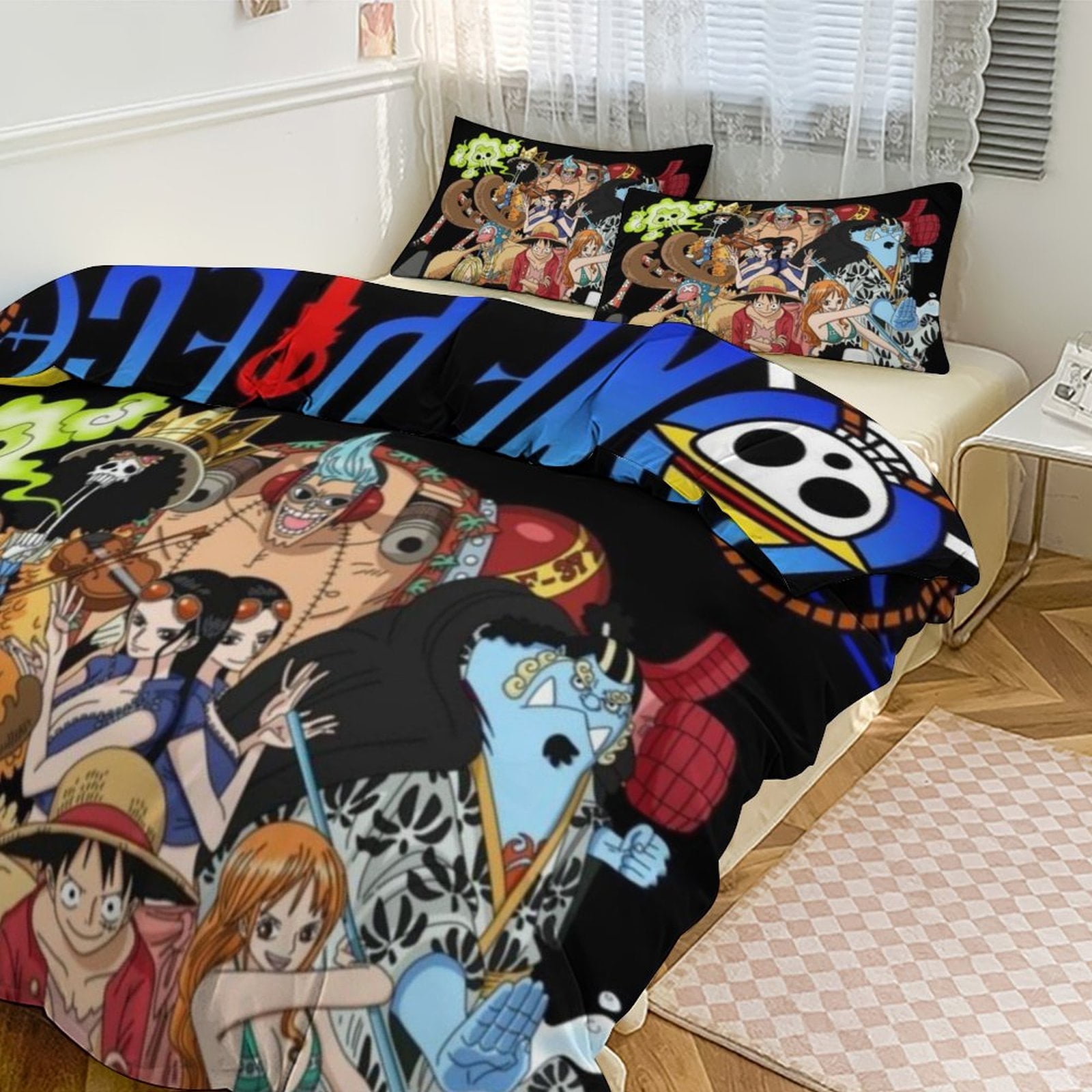 Full Size One Piece Bedding Set Anime Bedding Set Contains One Duvet ...
