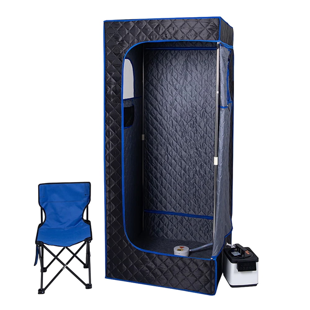 Full Size Personal Sauna Tent, Single Person Portable Steam Generator ...