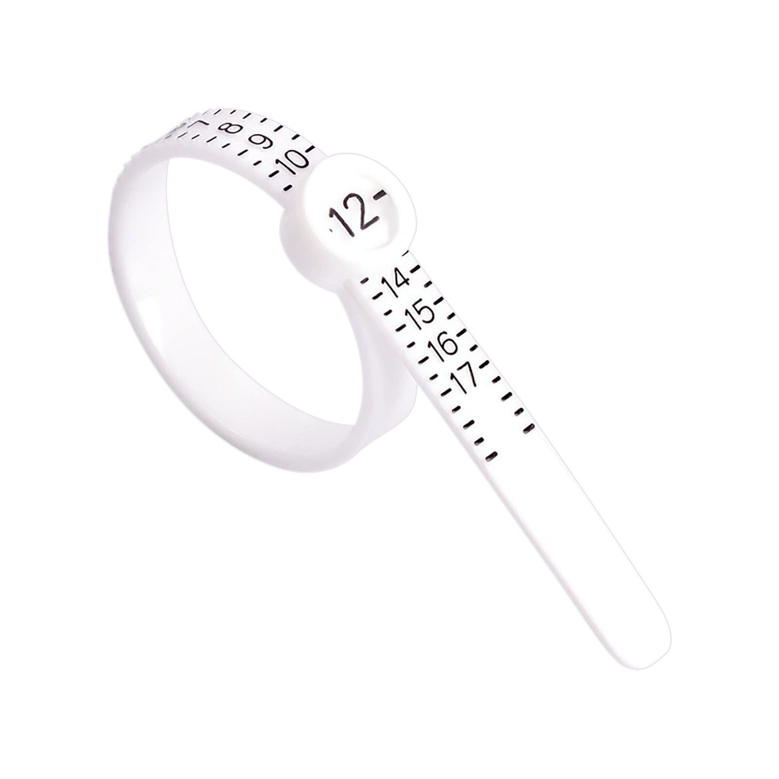 Full-Size Range Ring Sizer Measuring Tool with Magnifier, Ring Measurer ...