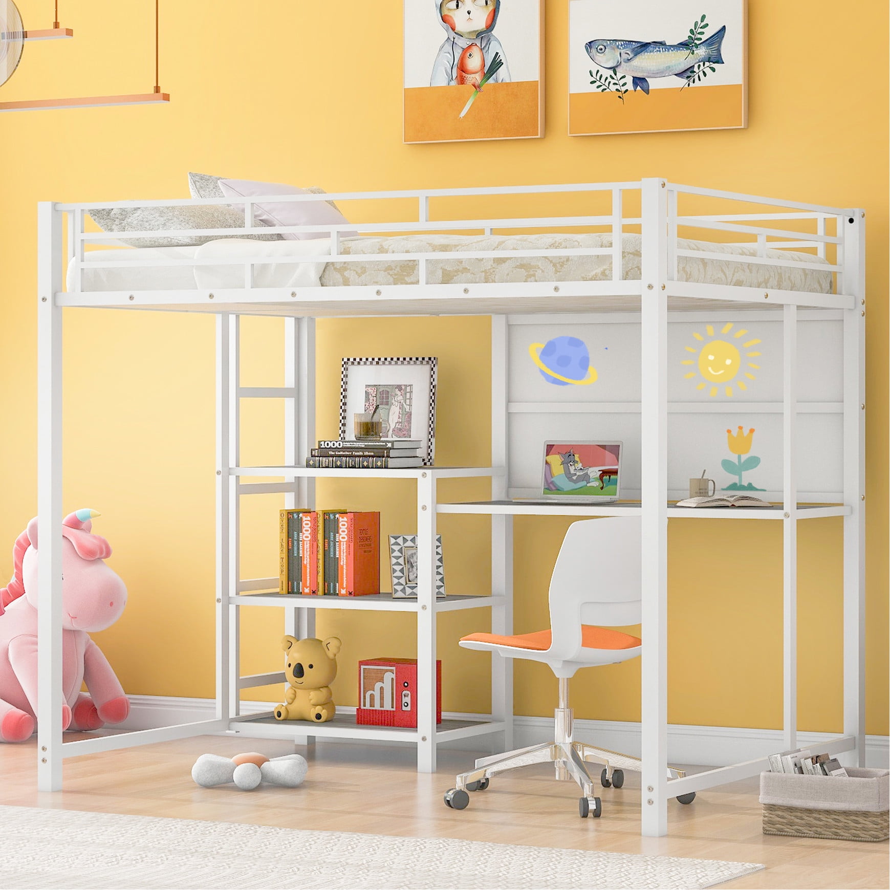 Full Size - Safety - designed Ladder - Bedroom Climbing Safety - Peace ...