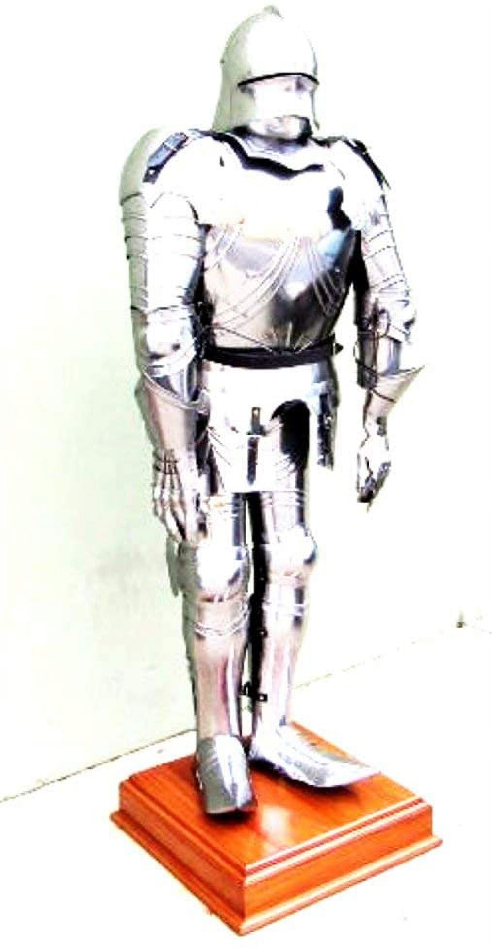 Full-Size Suit Of Gothic Armour W/ Stand - 68" Tall - Late Medieval ...