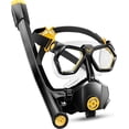 Full Snorkel Mask for Adults Teen, Snorkel Mask with Ear Equalization ...