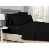 Full Solid with Side Pockets 6 Piece Sheet Set - Walmart.com