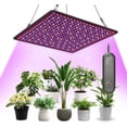 Full Spectrum 200W LED Grow Light Panel for Indoor Plants with White ...