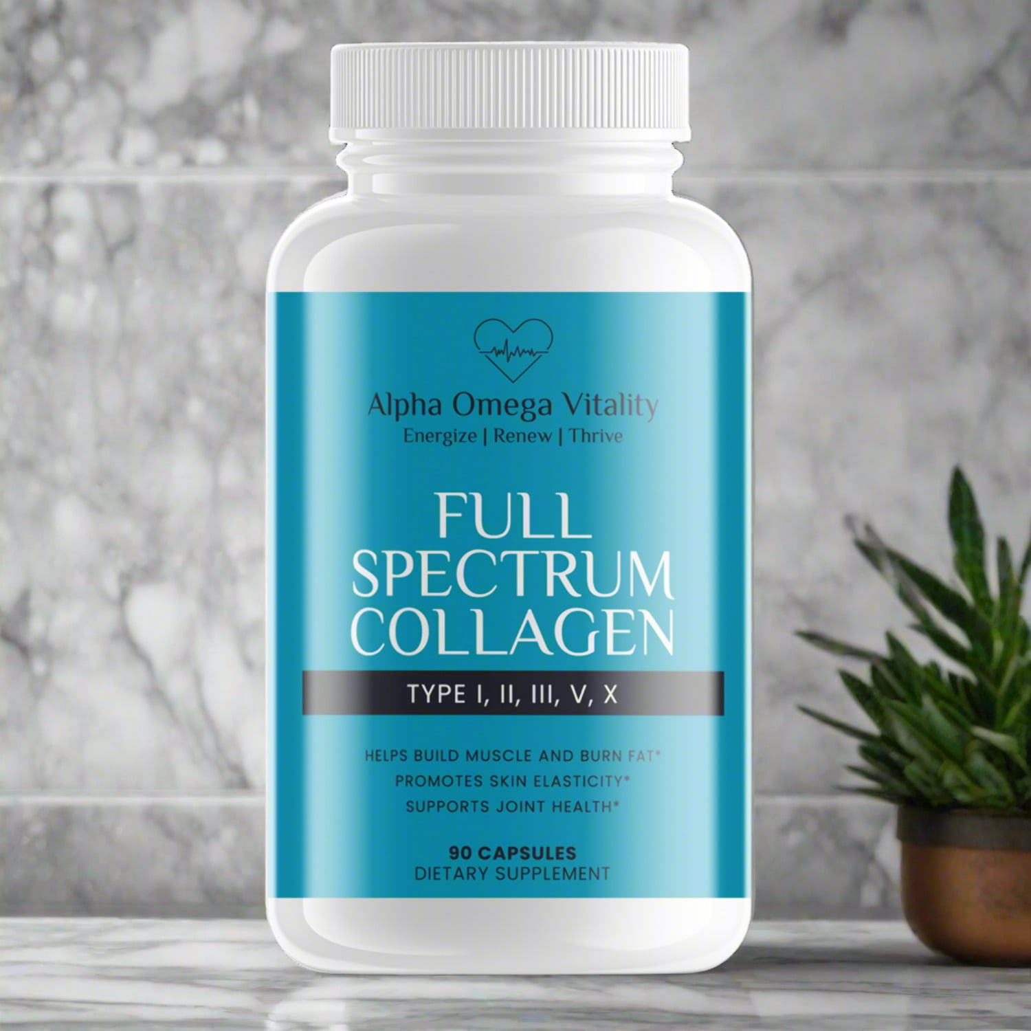Premium Spectrum Collagen Capsules - Walmart.com