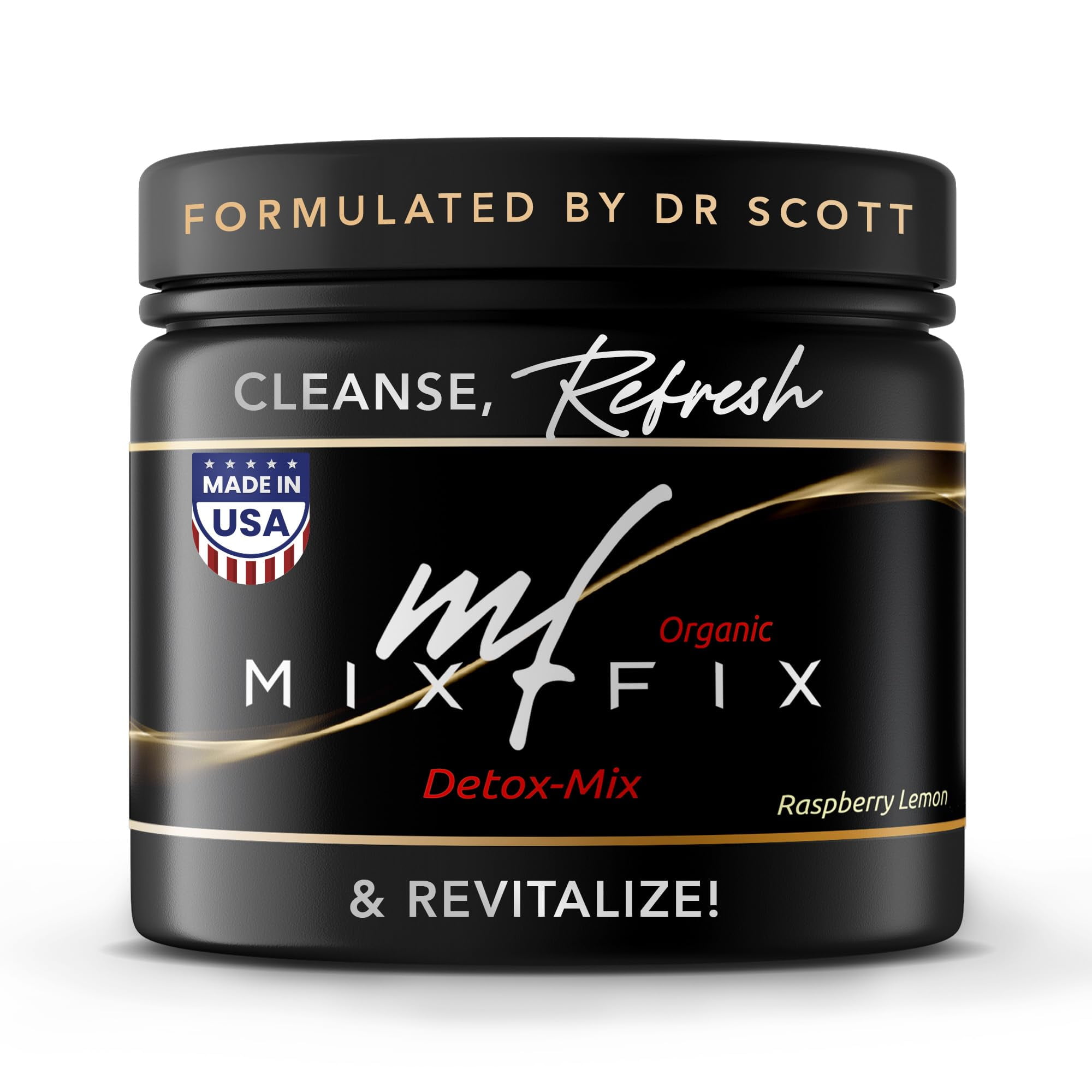 Full Spectrum Detox Powder - Natural Daily Cleanse for Digestive Health & Vitality - Plant Based ...