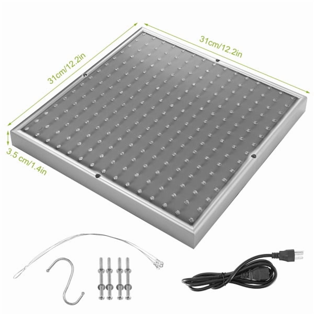 Full Spectrum LED Grow Light 225 LEDs, 15W Hanging Plant Light for ...