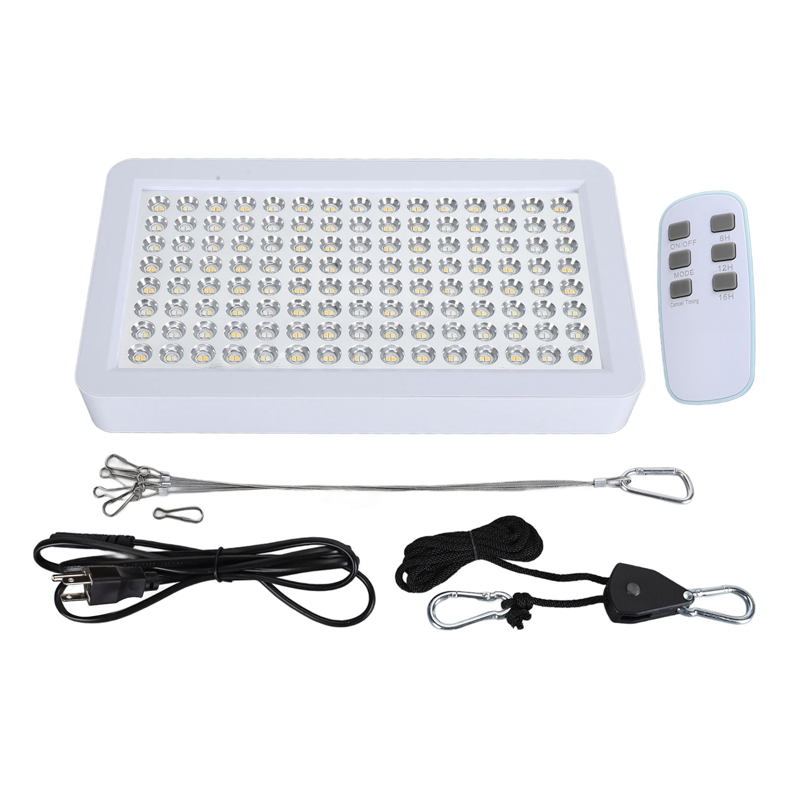 Full Spectrum LED Grow Light, 3 Modes, Remote Control, Indoor Plant ...