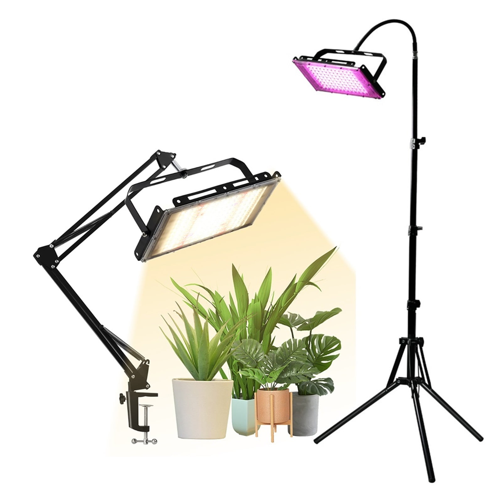 Full Spectrum LED Grow Light 50W 100W For Hydroponic Indoor Plants ...