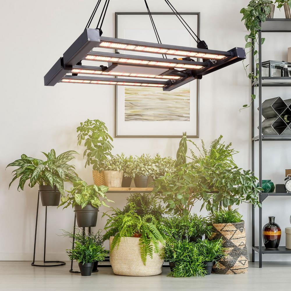 Full Spectrum LED Grow Lights | 240W LED Grow Light Bar Foldable ...