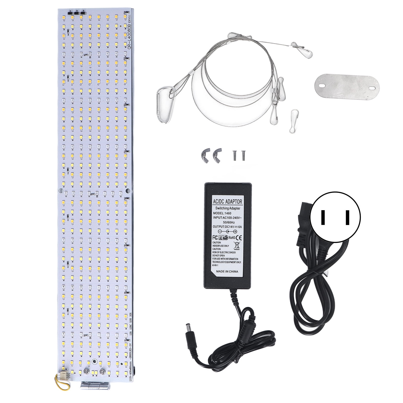 Full Spectrum Plant Growth Light, 624 LED Beads, Durable Aluminum Rapid ...
