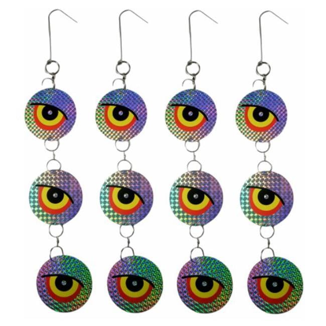 Full Spectrum Reflective Hanging Disc with Eye - 4 Pack - Walmart.com