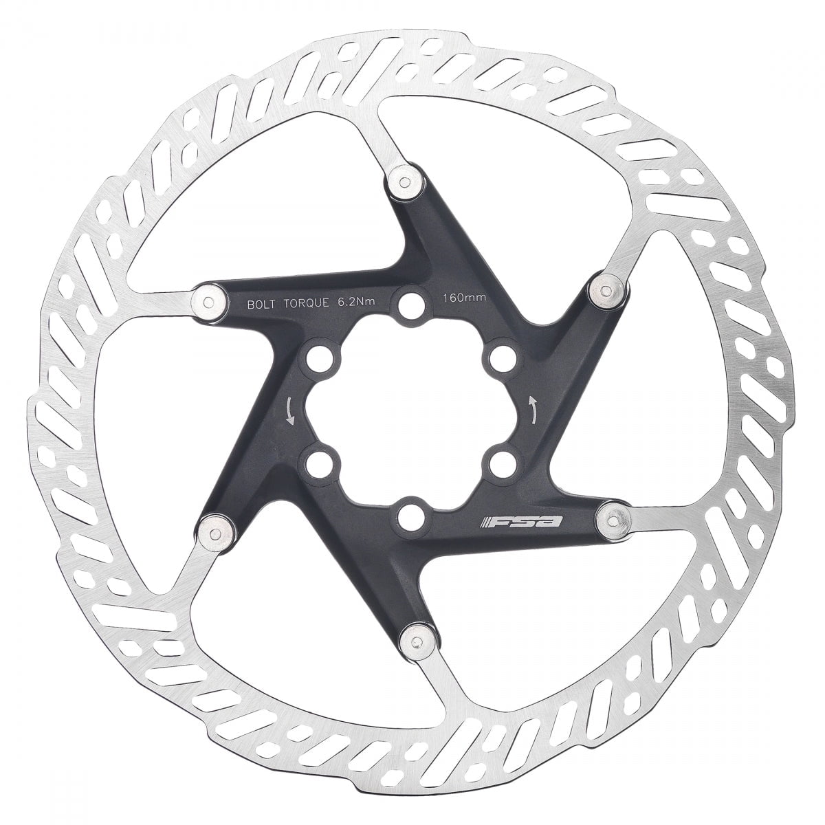 Full Speed Ahead K-Force 2pc Disc Rotor Floating 160mm - Walmart.com