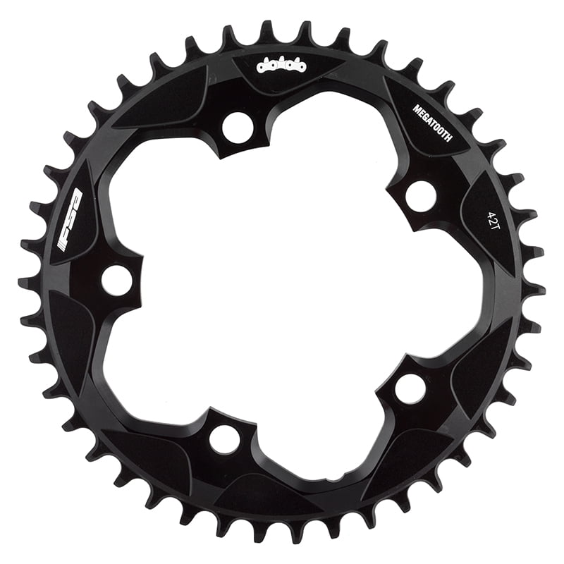 Full Speed Ahead Megatooth 1x10/11spd Chainring Fsa Megatooth 110mm 42t 5b Bk - Walmart.com