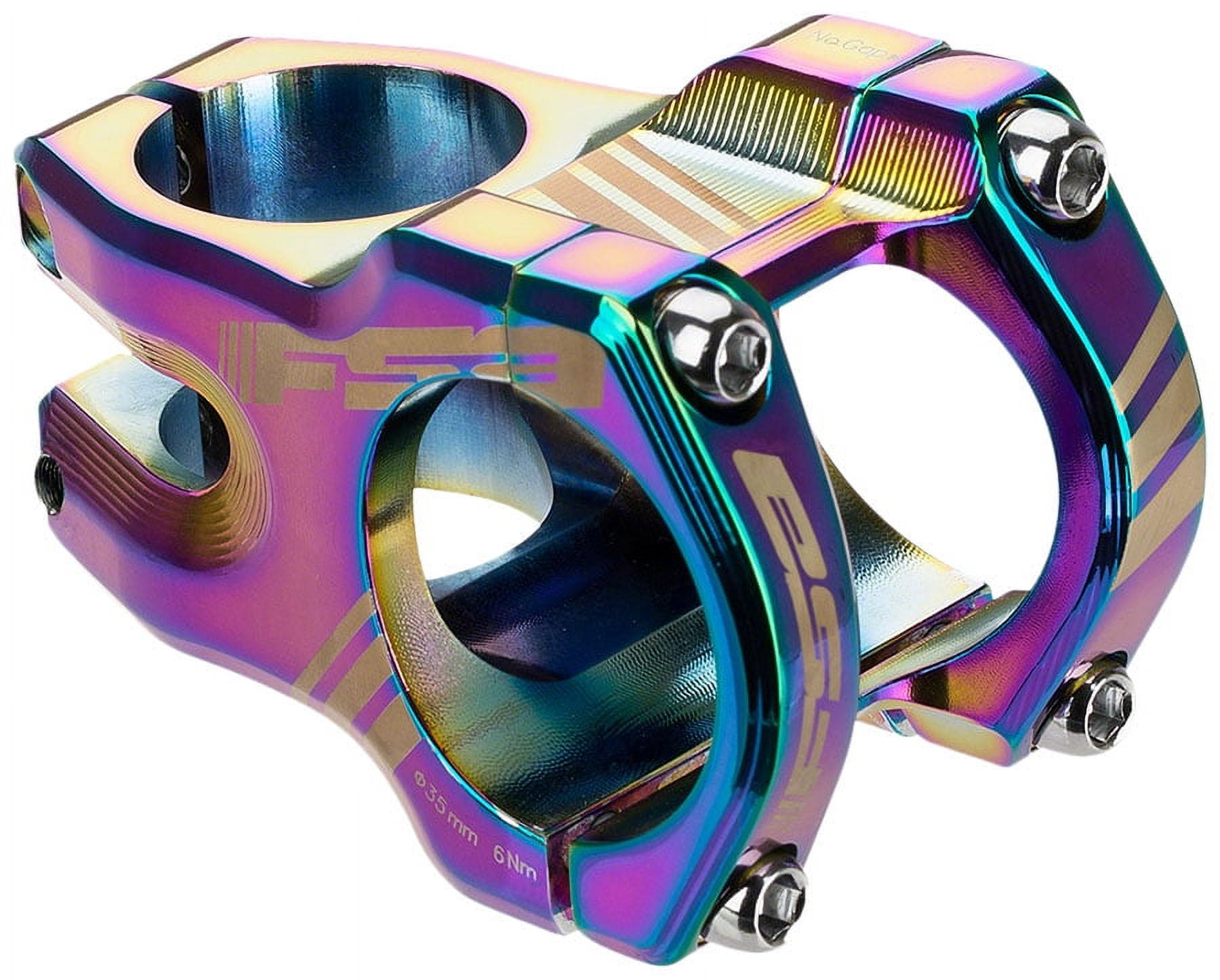 Full Speed Ahead Team Stem - 32mm 35mm Clamp +/-6 1 1/8" Oil Slick ...