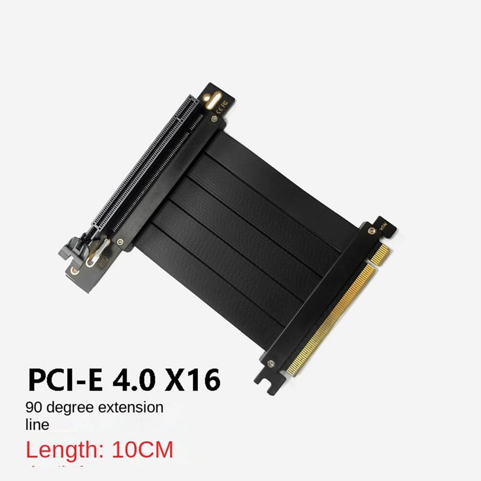 PCI-E 4.0 16X Graphics Card Extension Cable Adapter Board Expansion ...