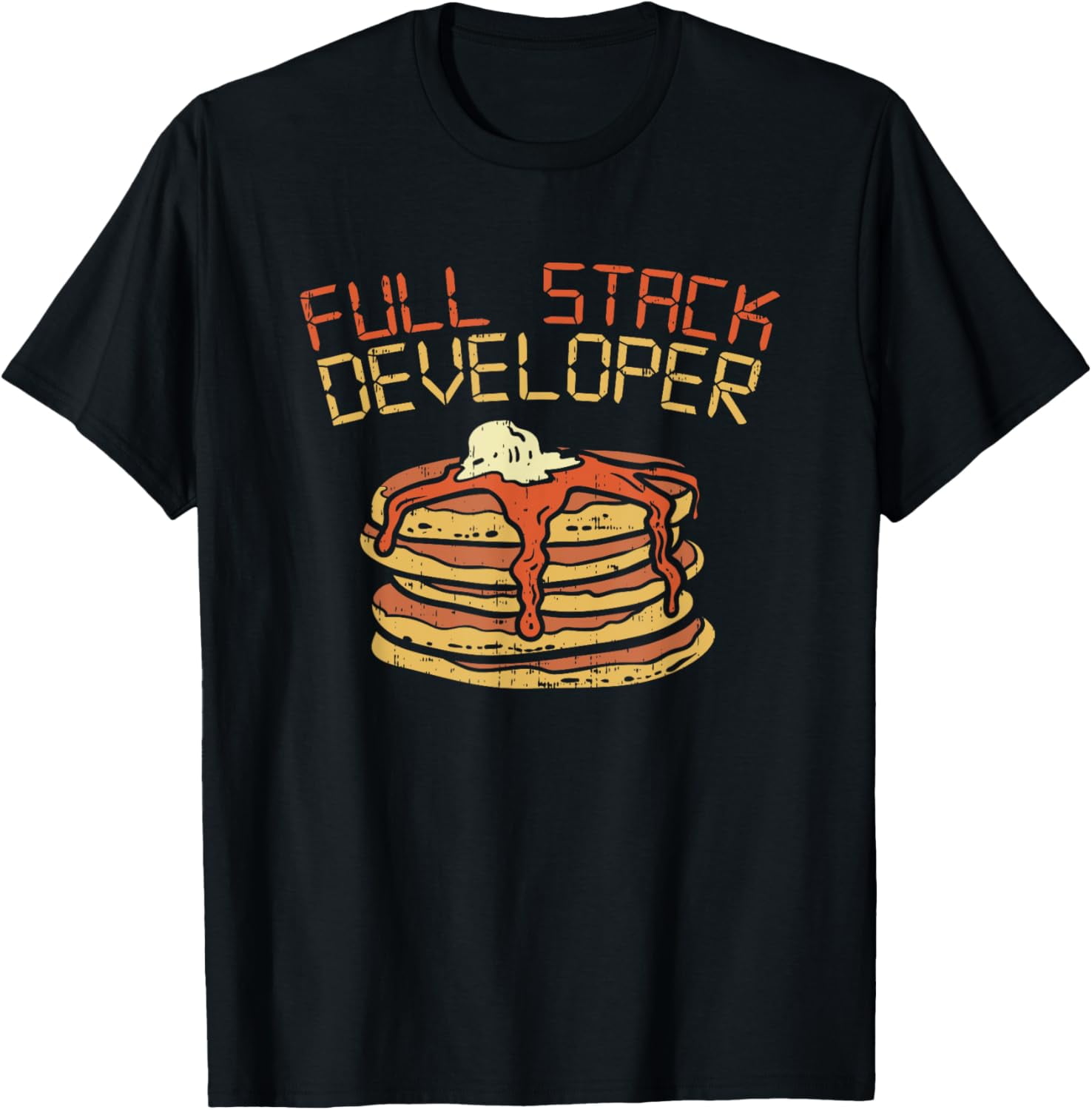 Full Stack Developer - Funny Programmer Coding Coder T-Shirt - Walmart.com