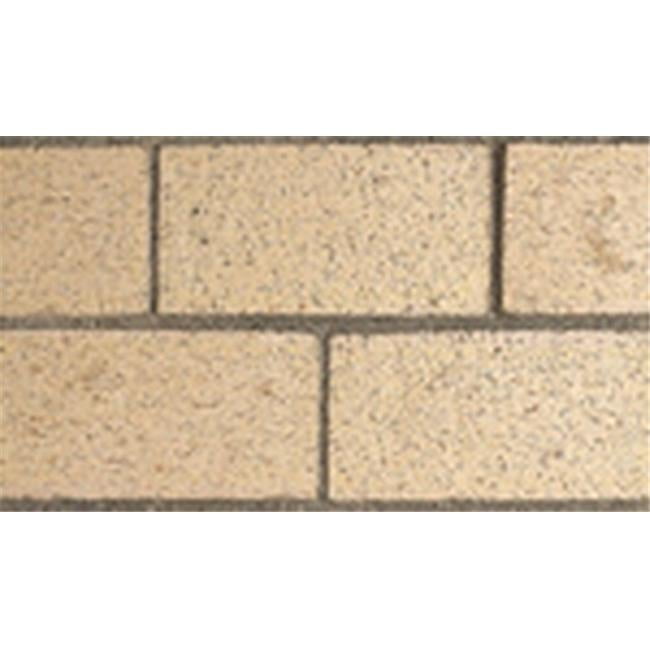 Full Stacked Full Stacked Wood Burning Masonry Fireplace, Ivory ...