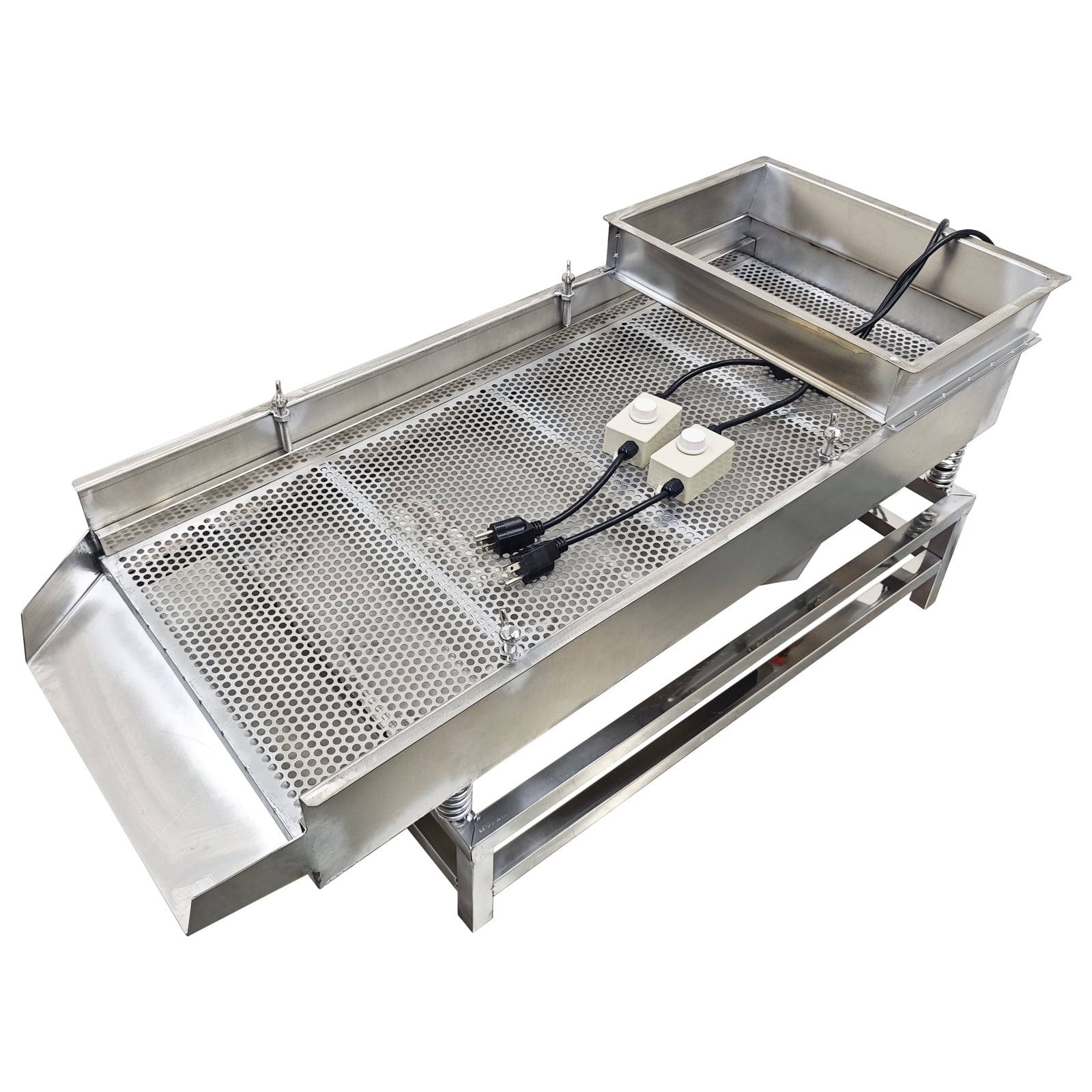 Full Stainless Steel Linear Vibrating Screen Single-layer Linear Screen ...
