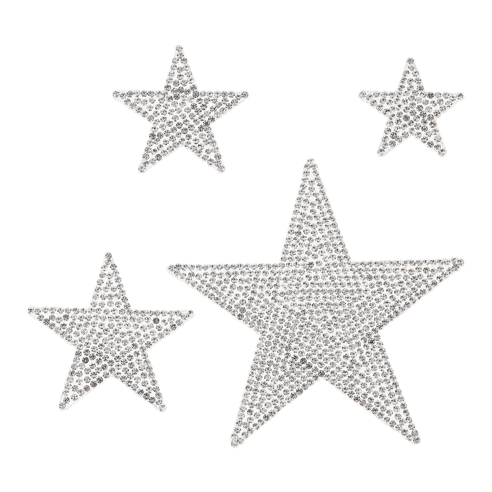 1 Set Car Decoration Stickers Rhinestone Star Decals Self Adhesive Car ...