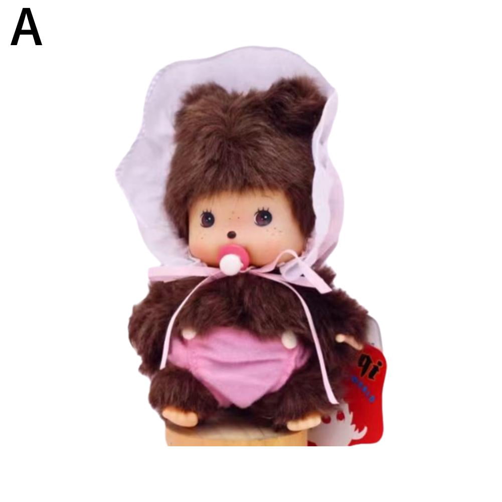 Full Style 15cm Monkey Plush Doll Super Cute School Bag Pendant Claw ...