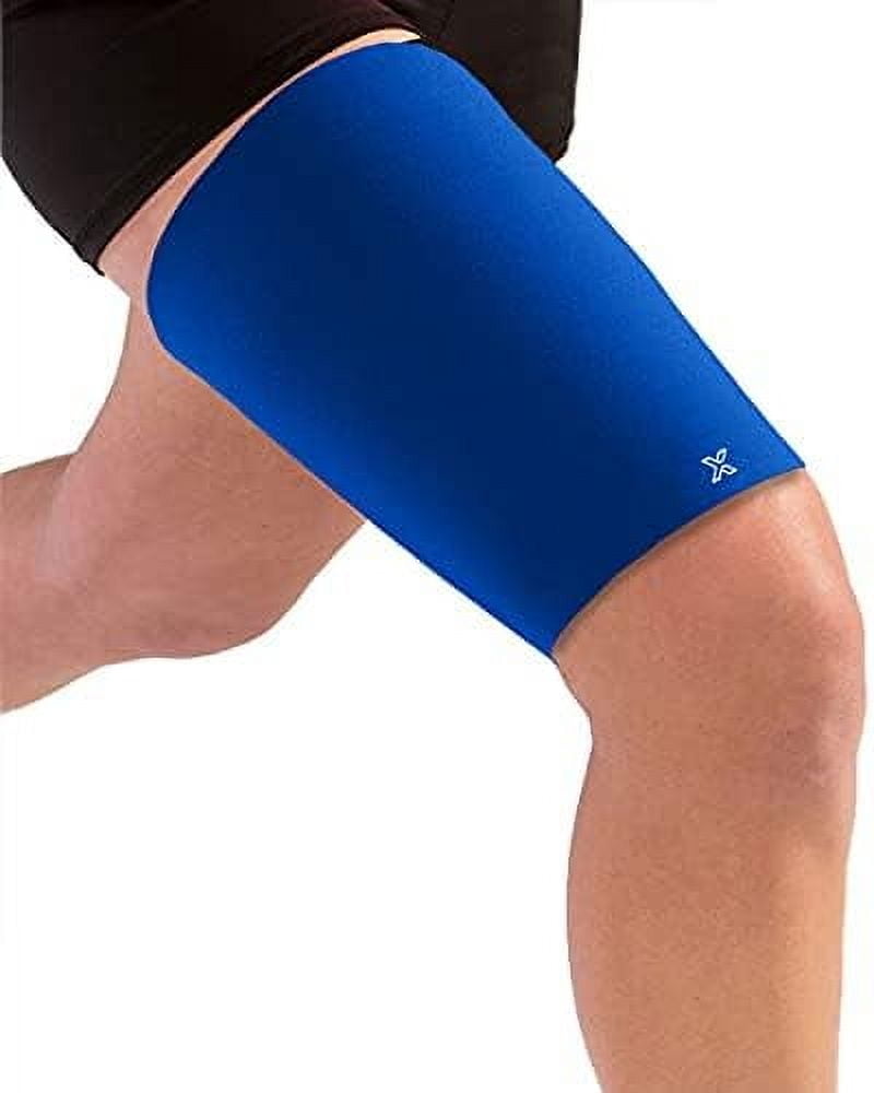 Full Thigh Compression Sleeve for Men and Women - Hamstring Strain ...