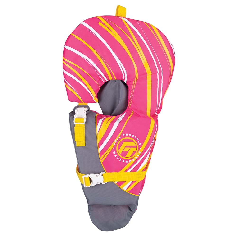 Full Throttle Baby-Safe Life Vest - Infant to 30lbs - Pink | Bundle of ...