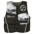 Full Throttle Mens Rapid-Dry Flex-Back Life Jacket M Grey - Walmart.com