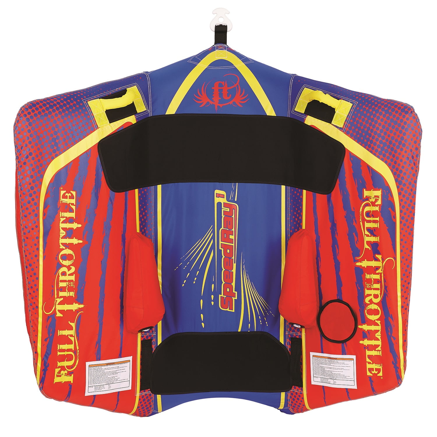Full Throttle Speed Ray 1 - 1 Rider Color is Red/Blue - Walmart.com