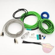 100% COPPER 4 GAUGE COMPLETE AMP INSTALLATION KIT 2800W.- Packaged in ...