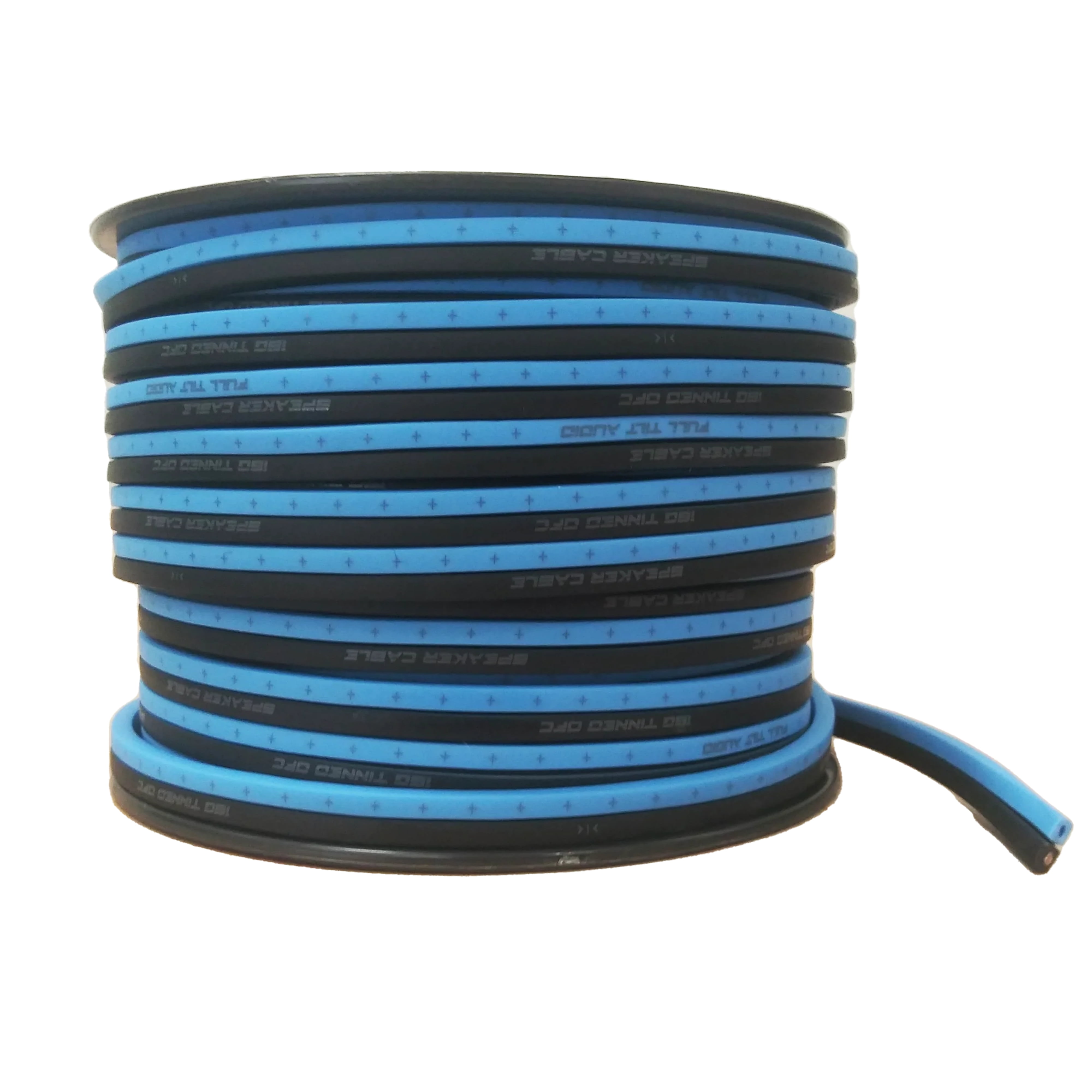 Full Tilt Audio 16GA Tinned Oxygen Free Copper Speaker Wire Light Blue ...