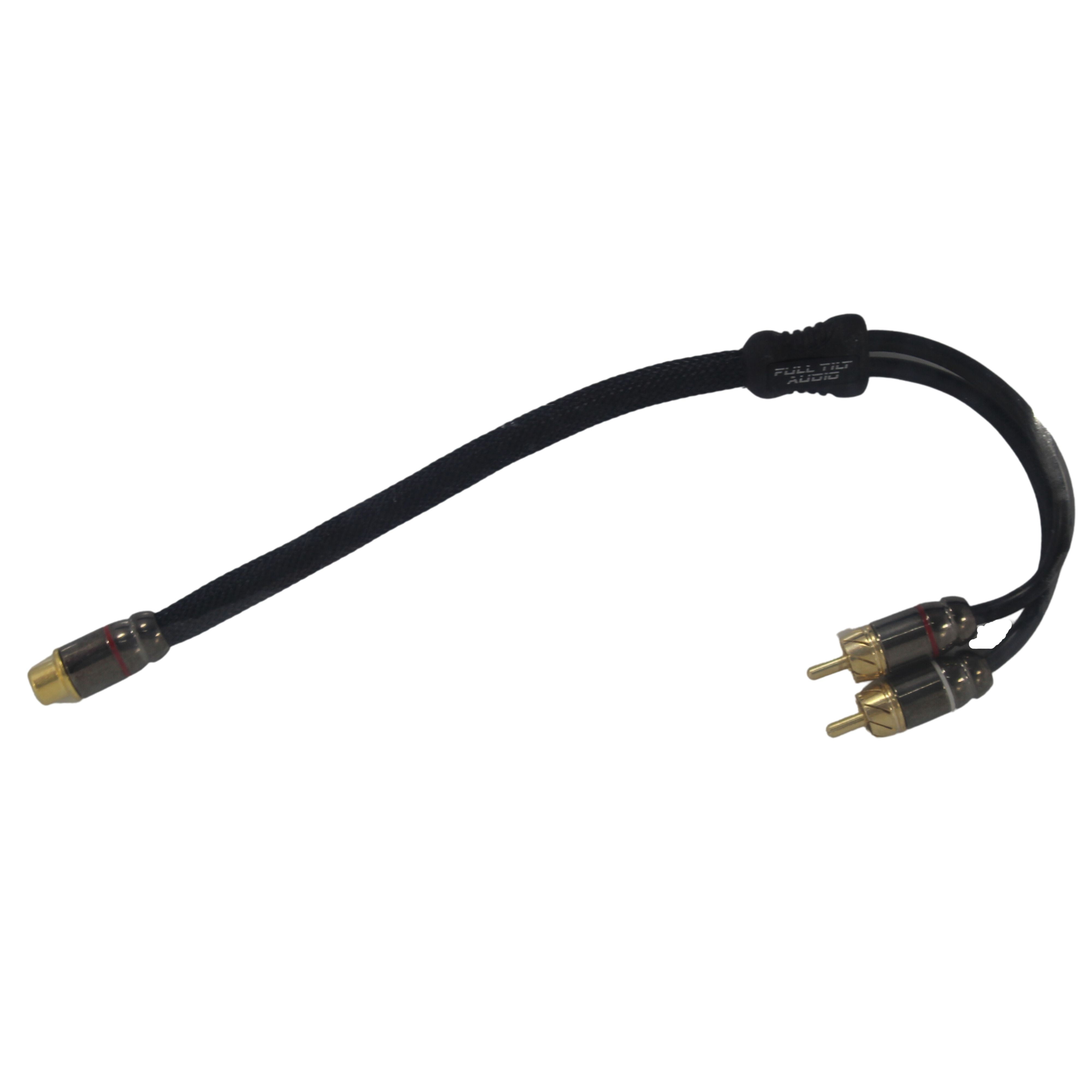 Full Tilt HQ Series 1 Female-to-2 Male Y-Splitter RCA 1 FT Cable ...
