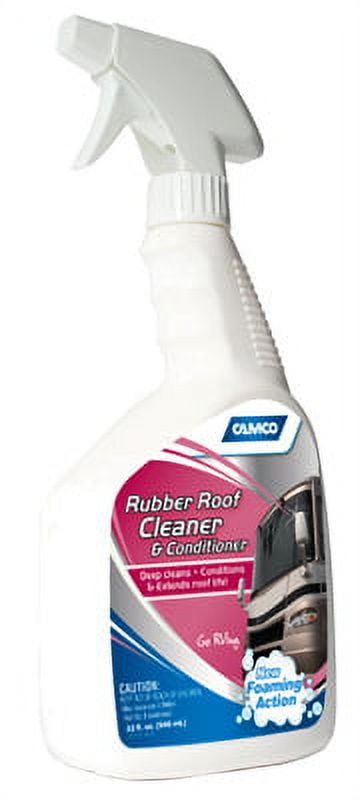 Full Timer's Choice 32 OZ Rubber Roof Cleaner & Conditioner Clean & Co ...