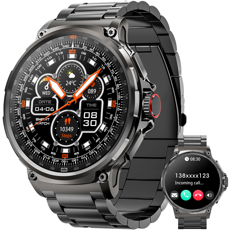 Cubitt AURA Smartwatch / Fitness Tracker with 1.43" Touch AMOLED Screen ...