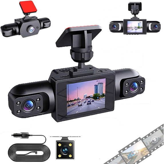 Full View Car Dashcam System,360° Full View Car Dashcam System,1080p ...