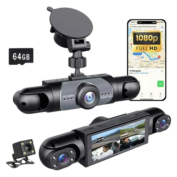 Full View Car Dashcam System: 360° Full View Car Dashcam System - 4 ...